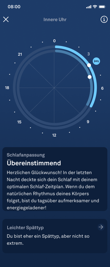 Innere Uhr und Chronotyp – Oura-Hilfe-Center