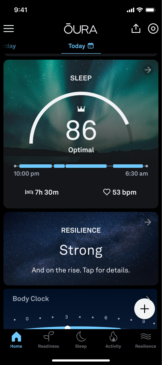 Resilience – Oura Help